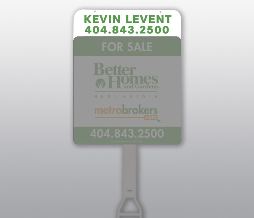 Yard Sign Name Riders - Metro Brokers Supply