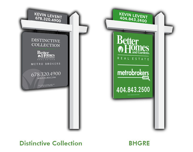 Premium Home Sign Posts - Metro Brokers Supply
