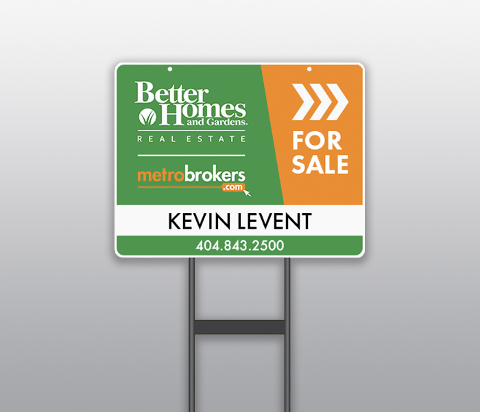 For Sale Directional Sign - Metro Brokers Supply