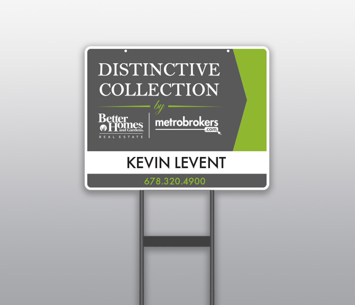 Distinctive Collection Directional Sign - Metro Brokers Supply